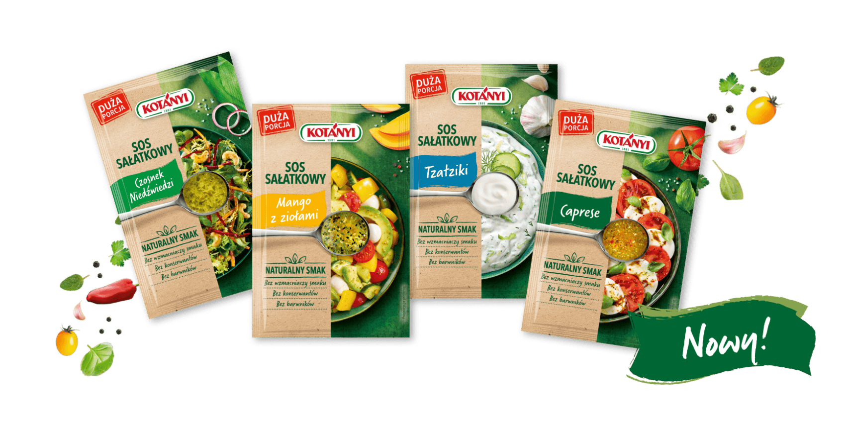 Sosy Sałatkowe | Kotányi